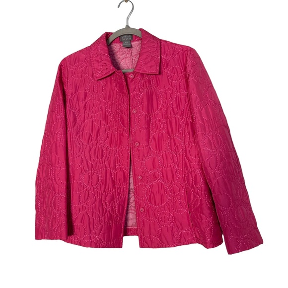 Sigrid Olsen | Jackets & Coats | Sigrid Olsen Embroidered Collared ...